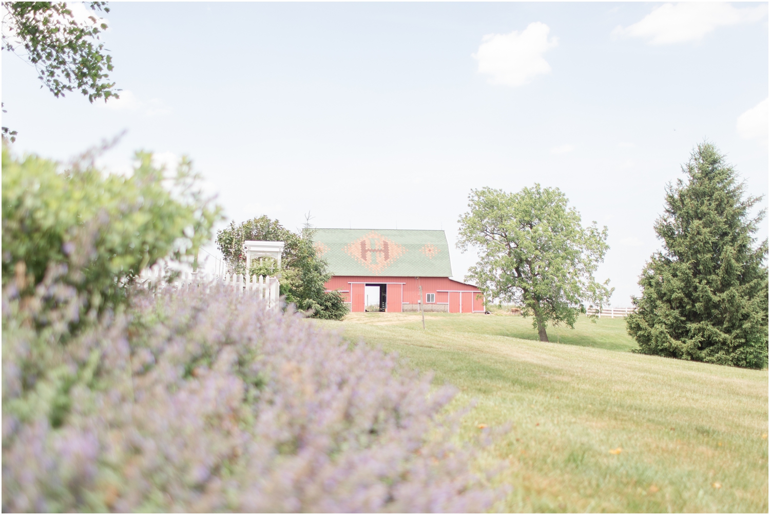 Blush + Dusty Blue Countryside Heritage Farm Wedding | Rose Courts