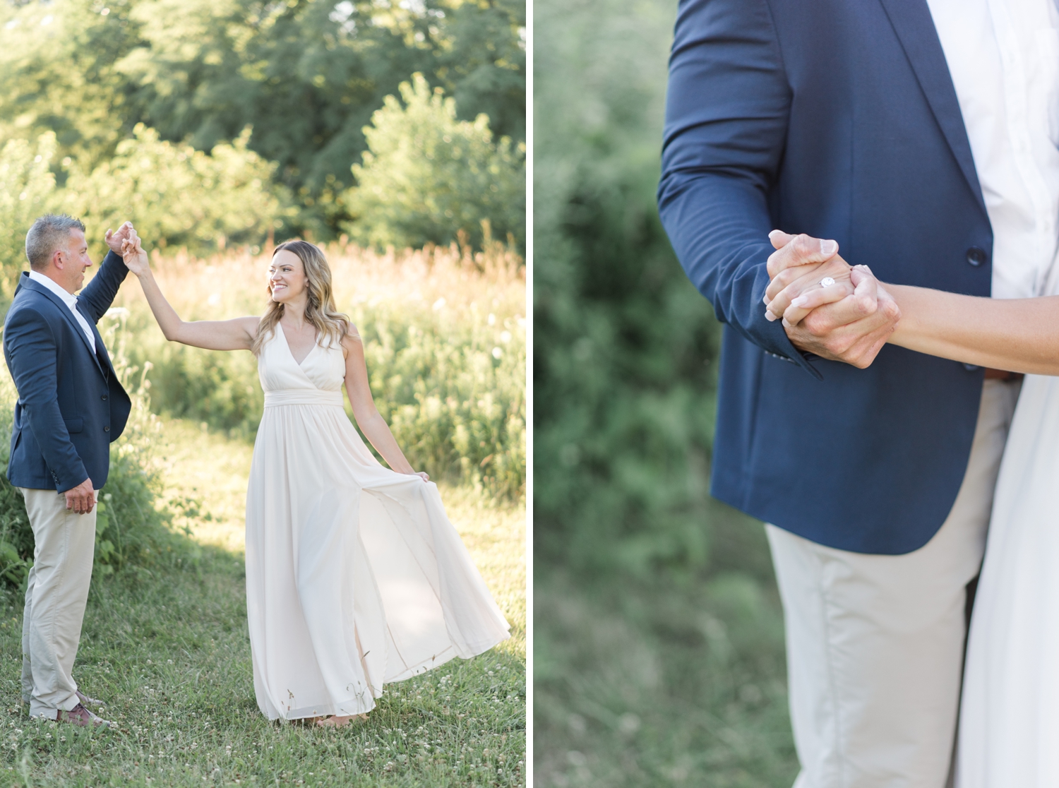 Metea Park Engagement Session | Courtney Rudicel Photography