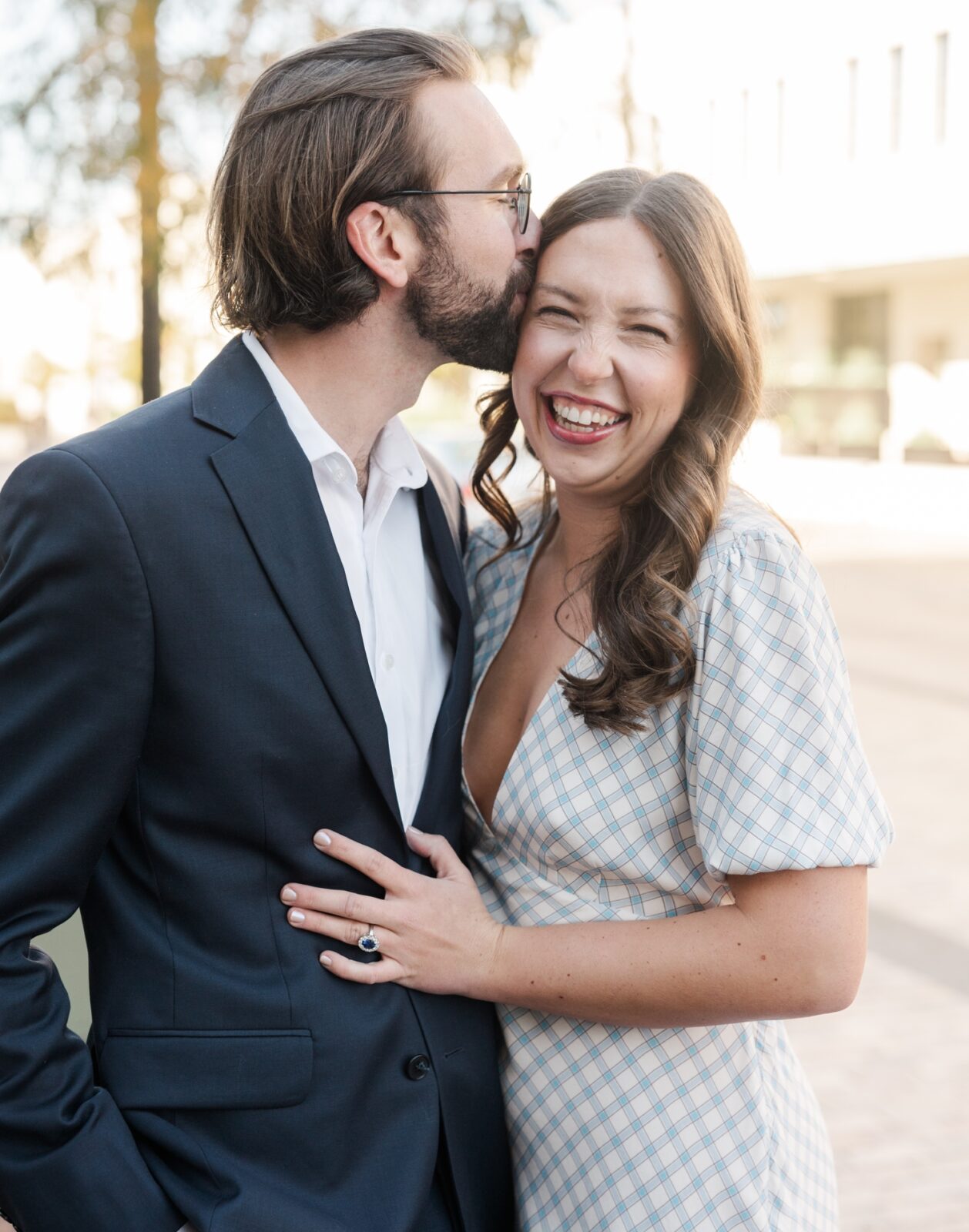 Indianapolis Engagement at Bottleworks Hotel and Lockerbie Square