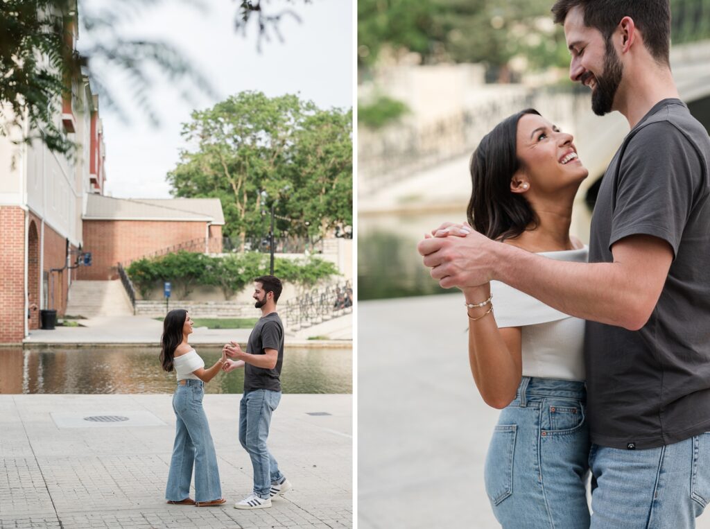 Downtown Indianapolis Engagement | Courtney Rudicel Photographer