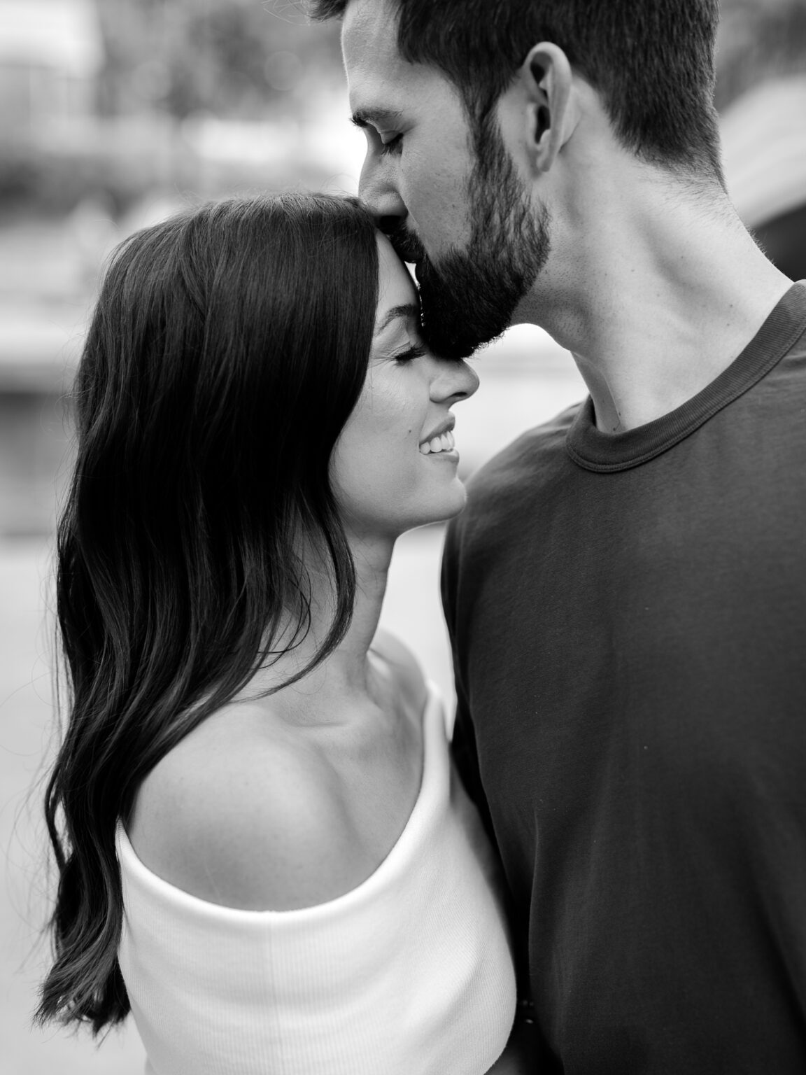 Downtown Indianapolis Engagement | Courtney Rudicel Photographer