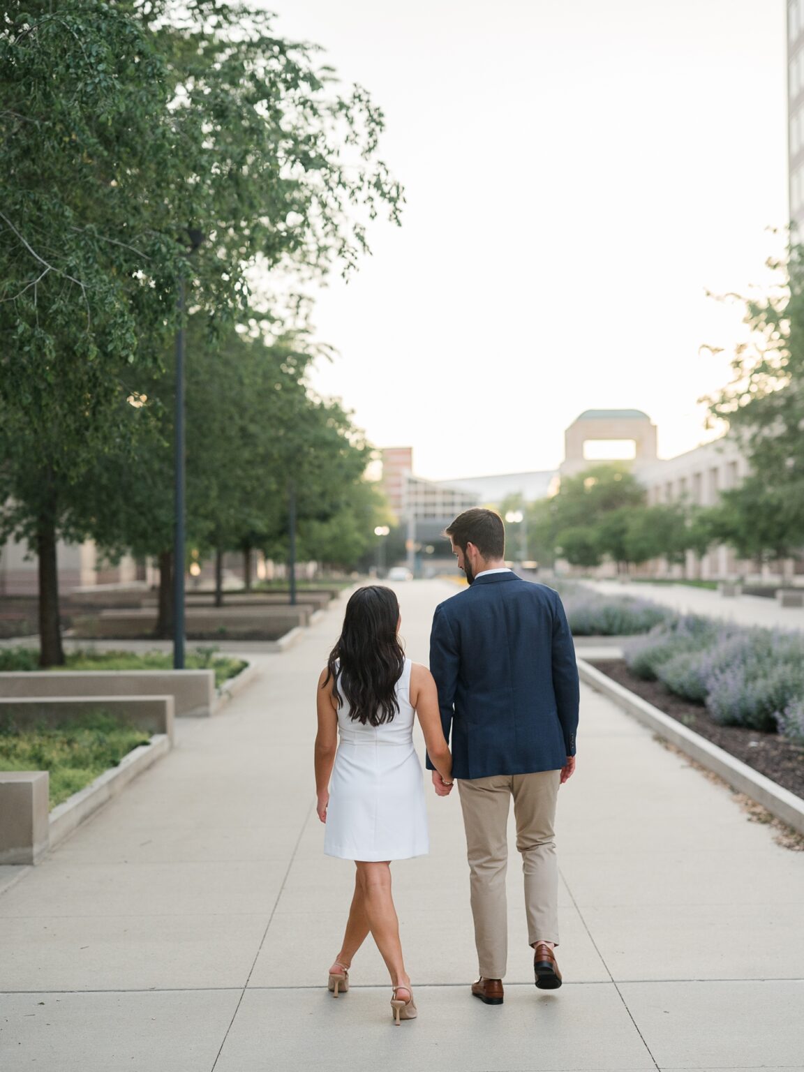 Downtown Indianapolis Engagement | Courtney Rudicel Photographer