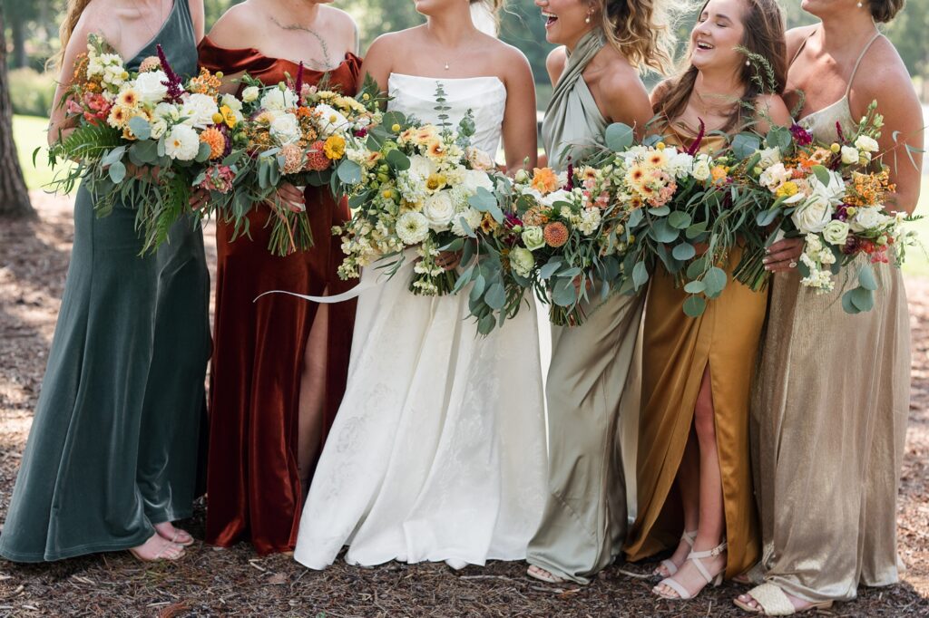 Warm, Autumn-Toned Wedding at the Pavilion at Sandy Pines | Demotte ...